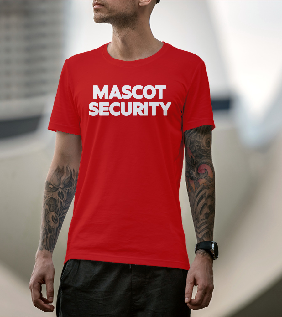 Mascot Security Team Uniform T-Shirt