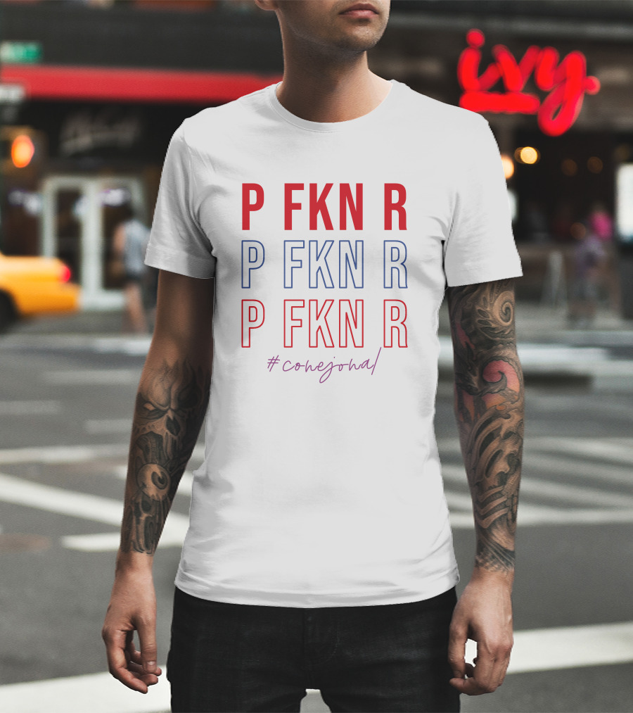 P Fkn R Bad Bunny #conejomal T-Shirt