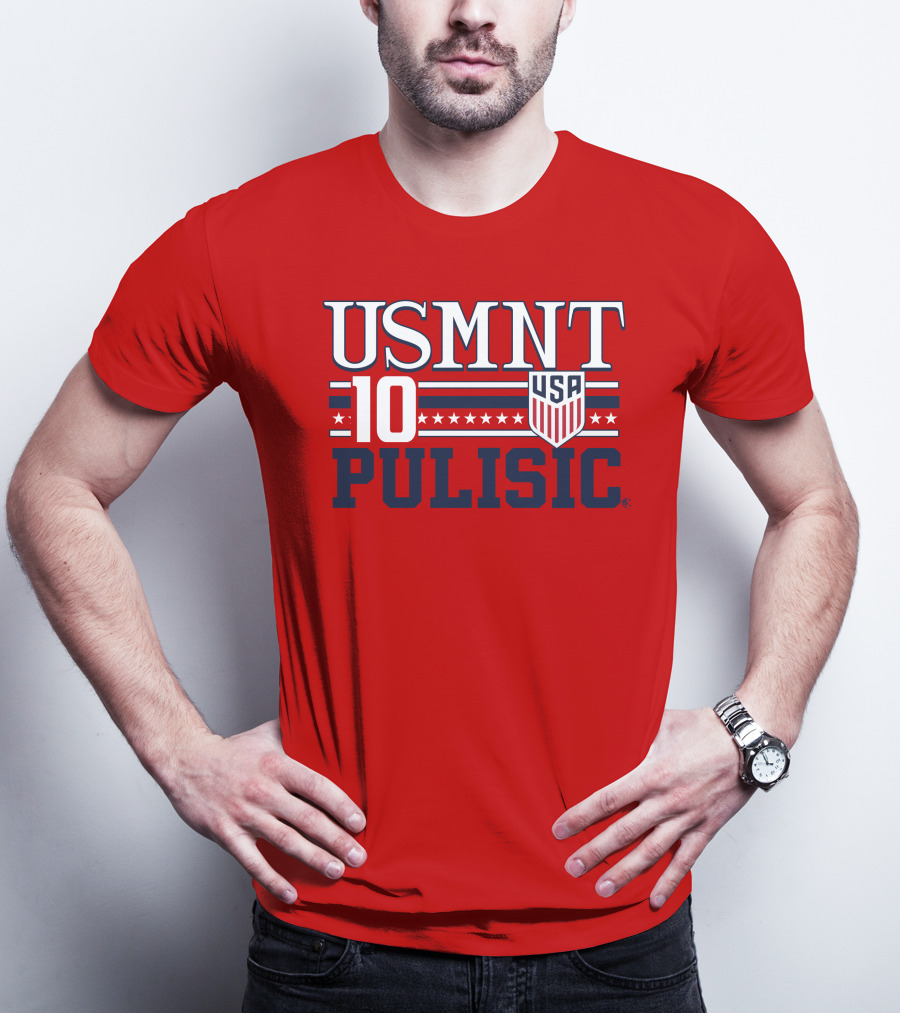 USMNT Pulisic 10 USA Soccer Stars T-Shirt