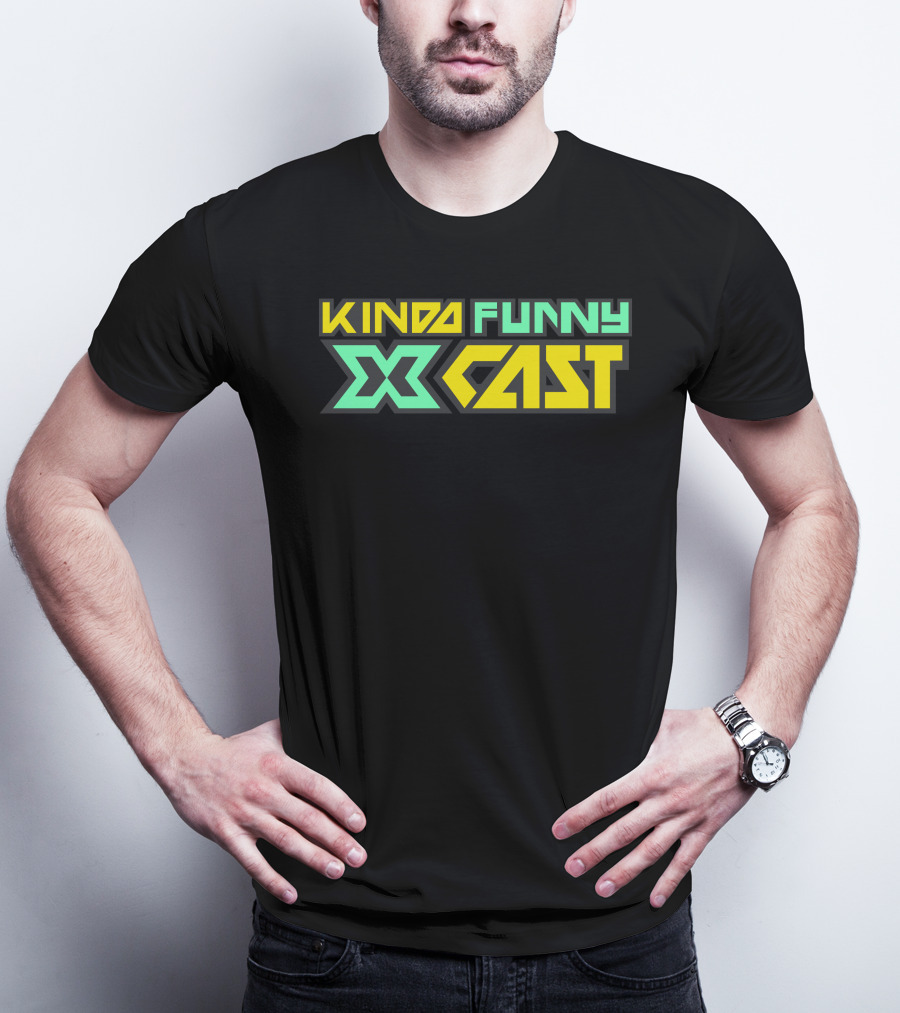 Kinda Funny Xcast Performance Gaming Podcast T-Shirt