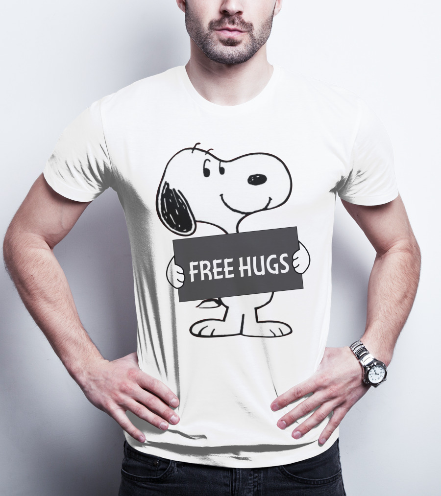 Free Hugs Snoopy Peanuts T-Shirt