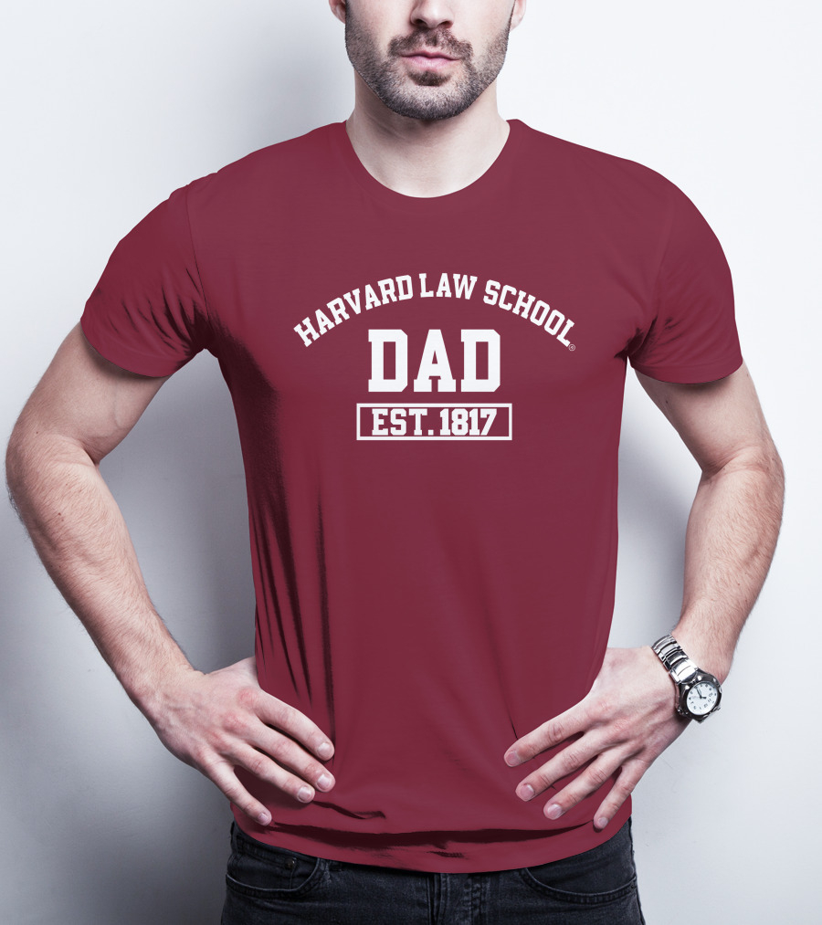 Harvard Law School Dad Est 1817 Aiden Thomas T-Shirt