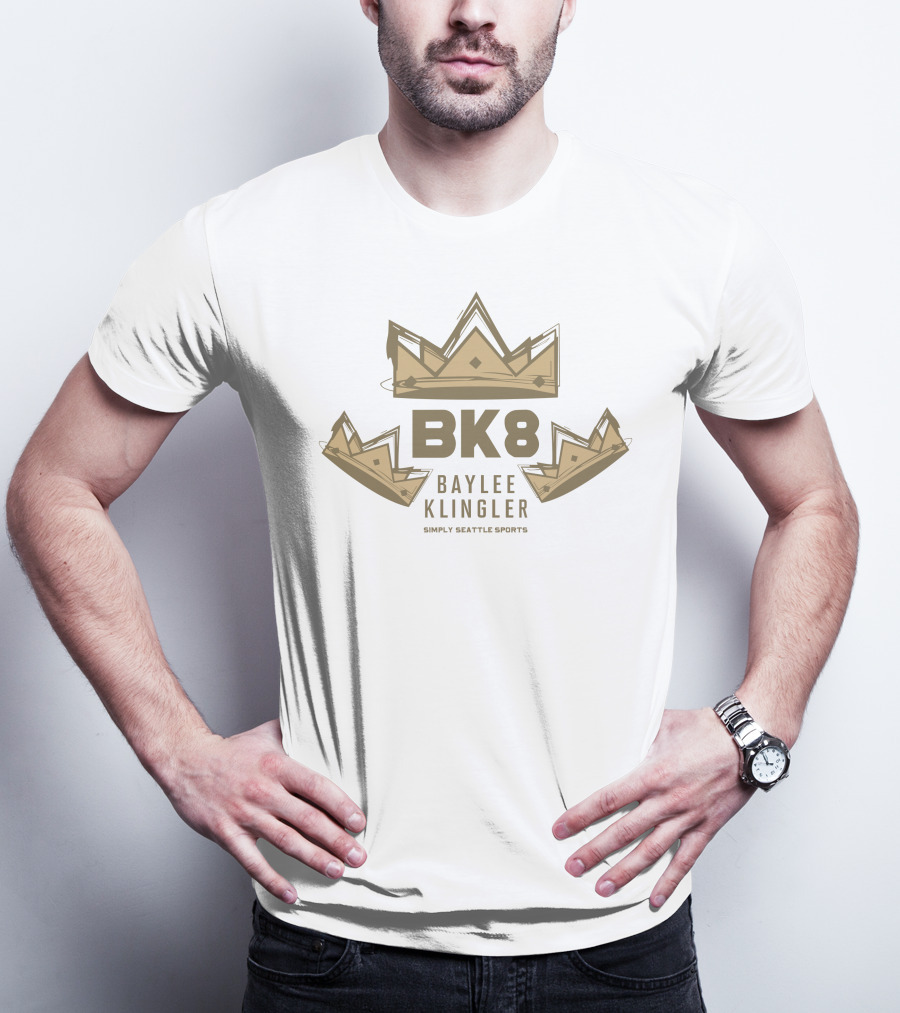BK8 Baylee Klingler Simply Seattle Sports Crown T-Shirt