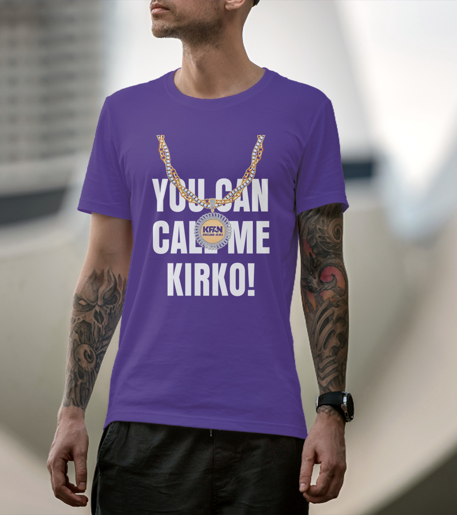 KFAN Sports Radio You Can Call Me Kirko T-Shirt
