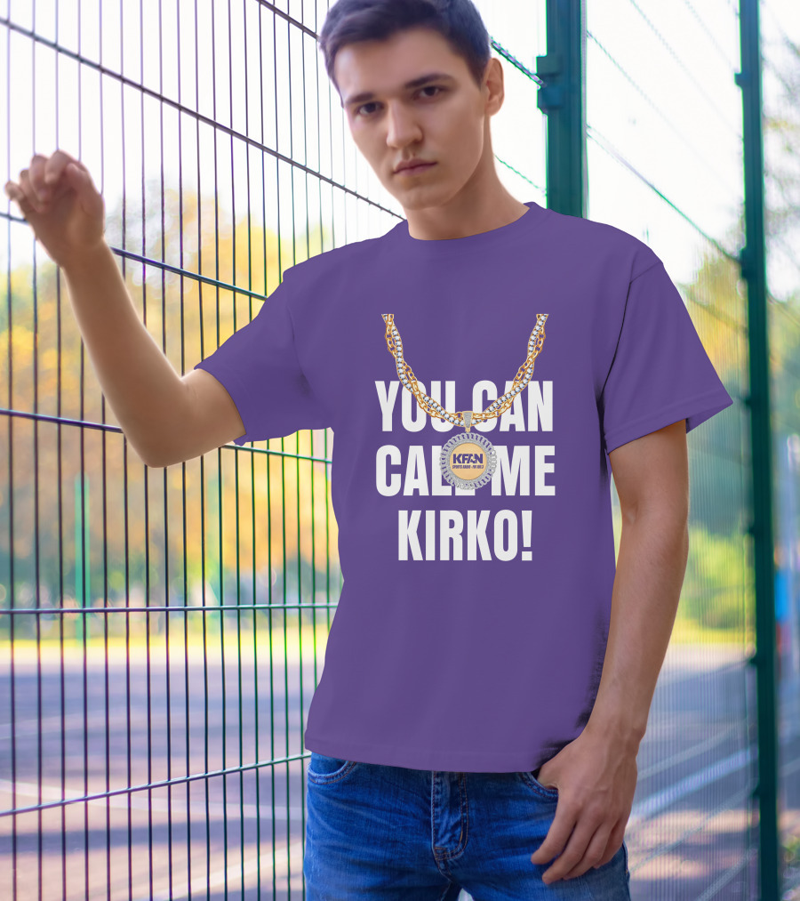 KFAN Sports Radio You Can Call Me Kirko T-Shirt