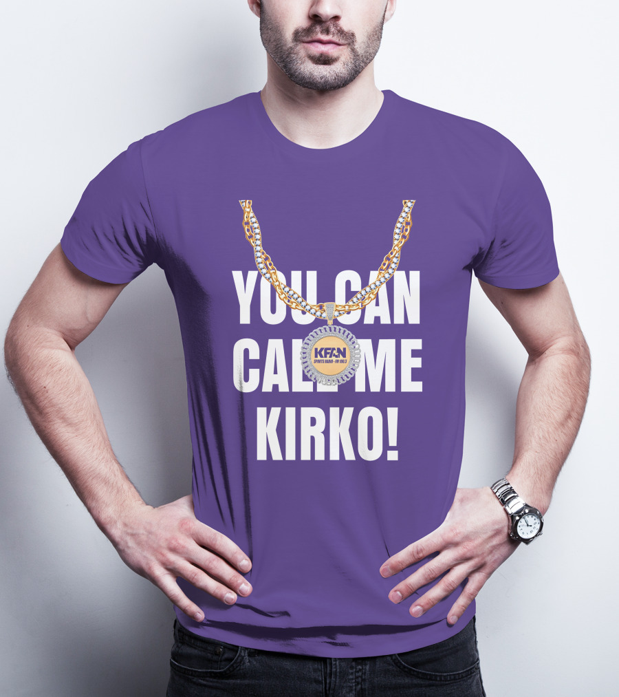 KFAN Sports Radio You Can Call Me Kirko T-Shirt