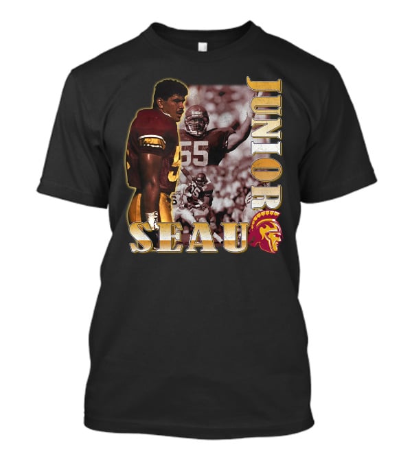 Junior Seau USC Trojans 55 Football Legend T-Shirt