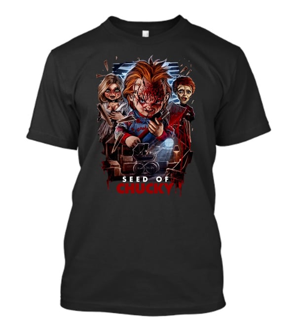Seed Of Chucky Horror Movie Character Trio Fear The Second Coming T-Shirt