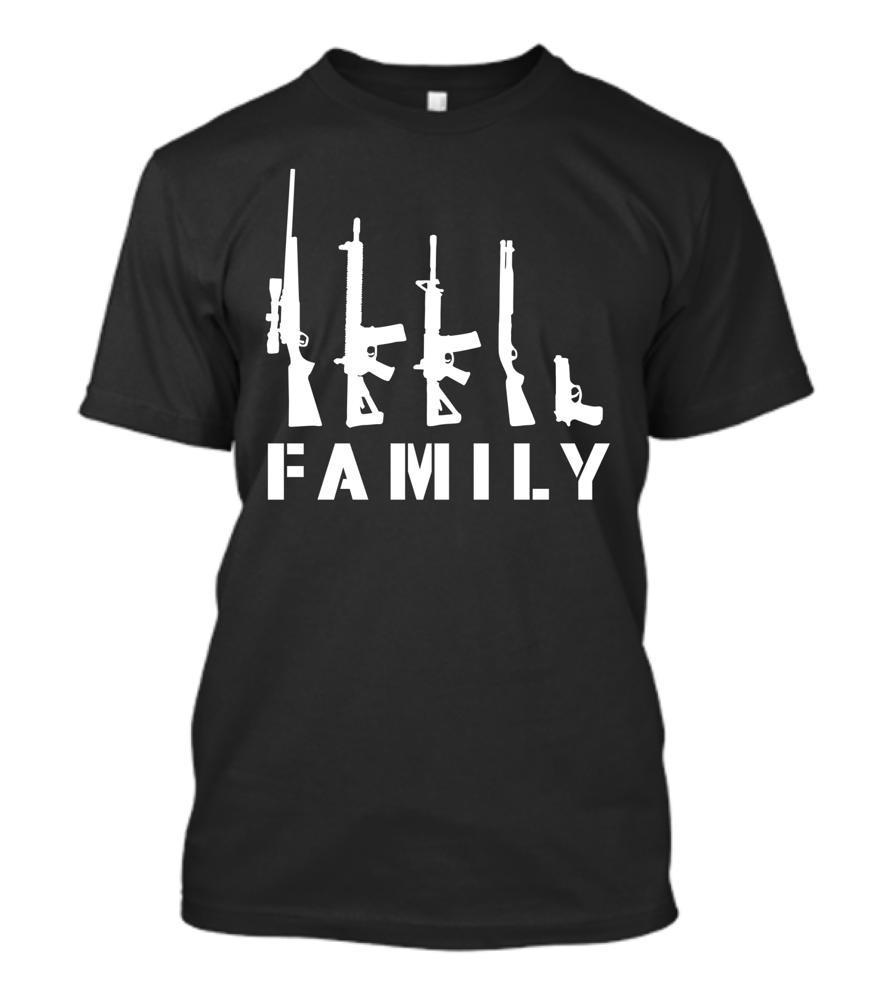 FAMILY Gun Silhouettes Collection T-Shirt