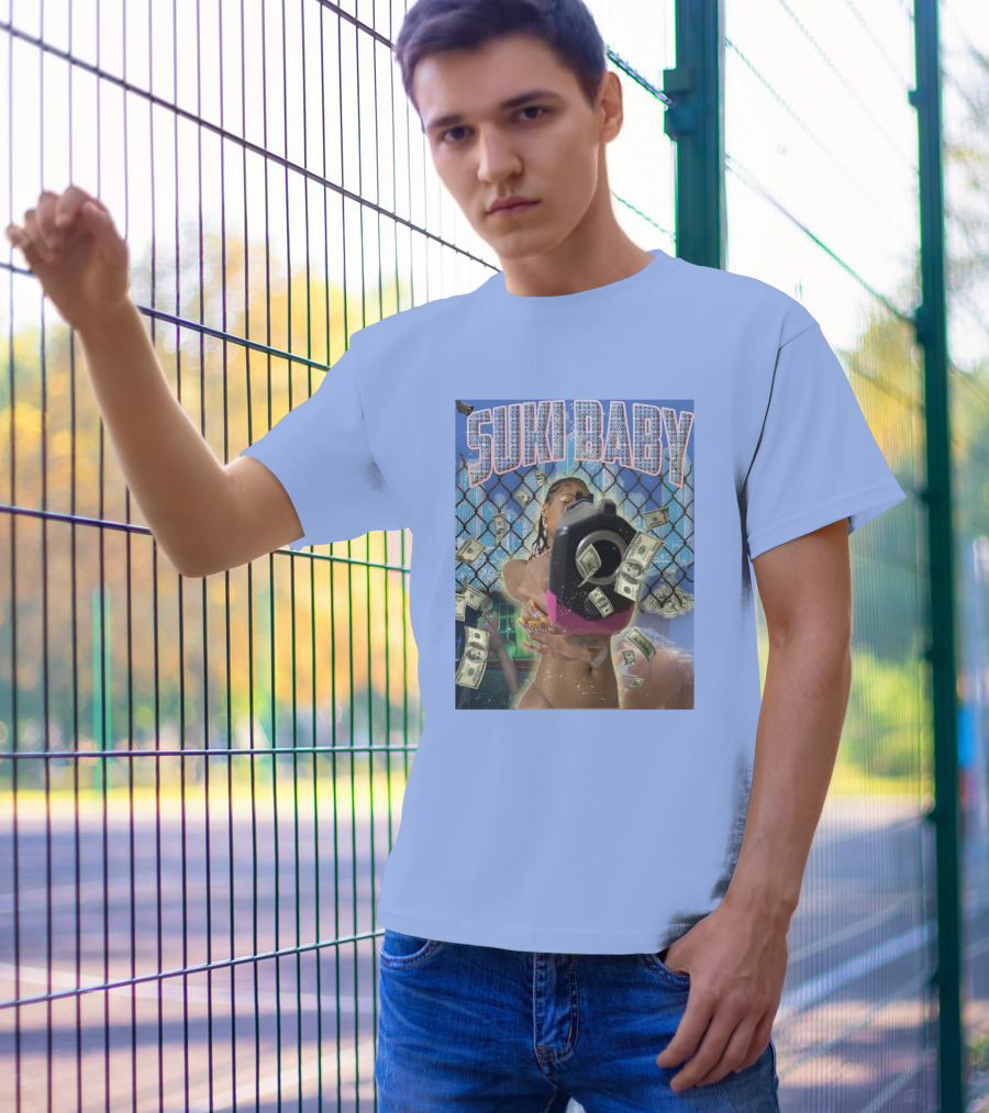 Suki Baby Money And Glamour Urban Aesthetic T-Shirt