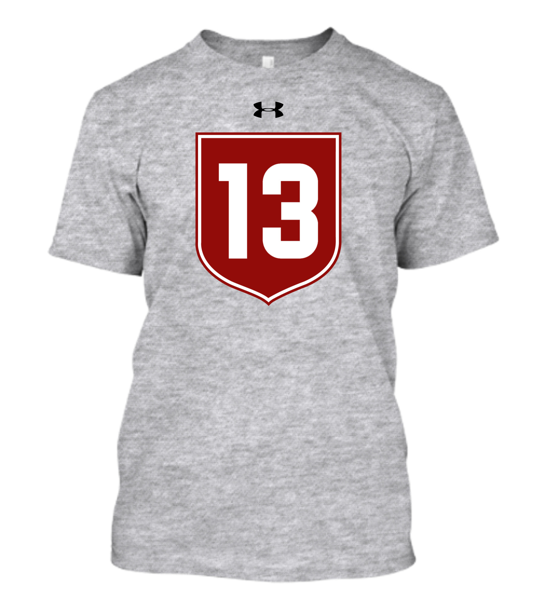 13 Under Armour Red Shield T-Shirt