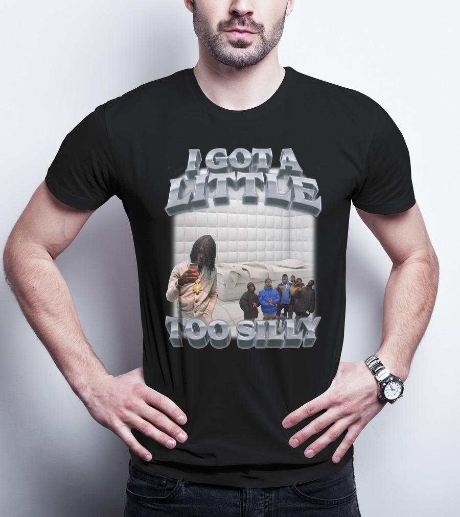 I Got A Little Too Silly Padded Room Selfie Group Posing T-Shirt