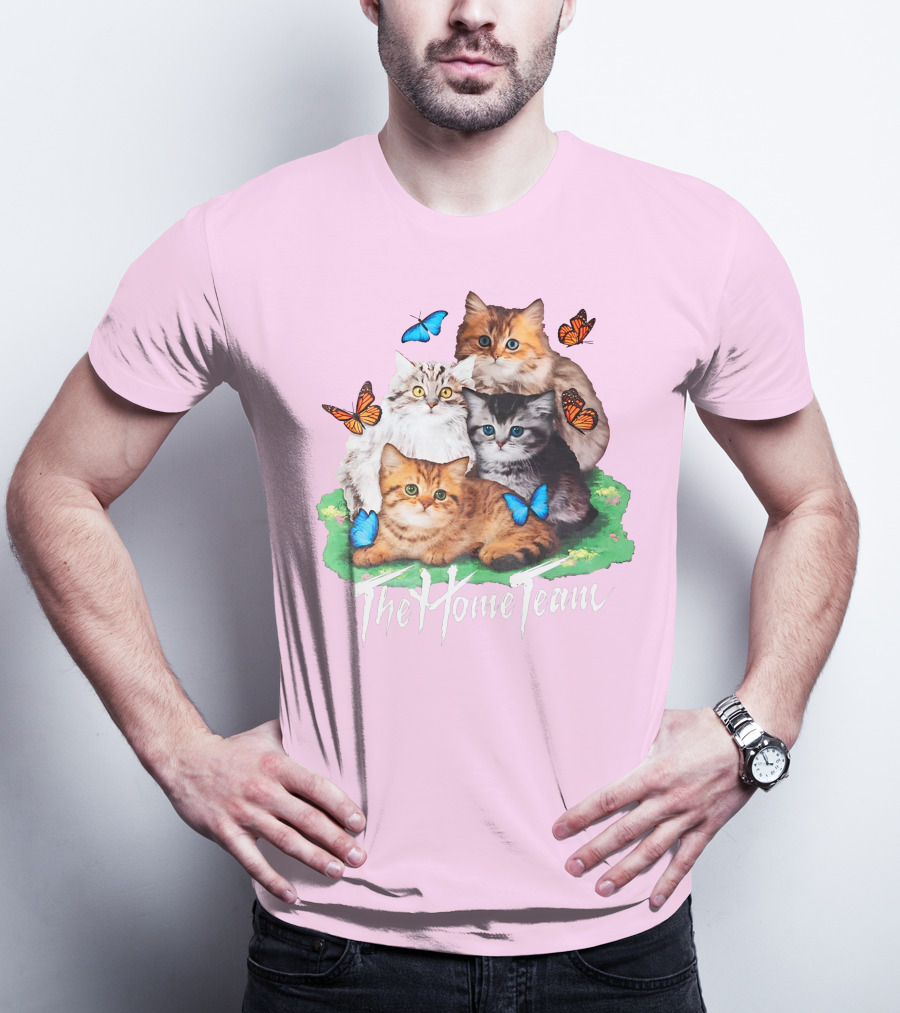 Kittens The Home Team Butterflies T-Shirt