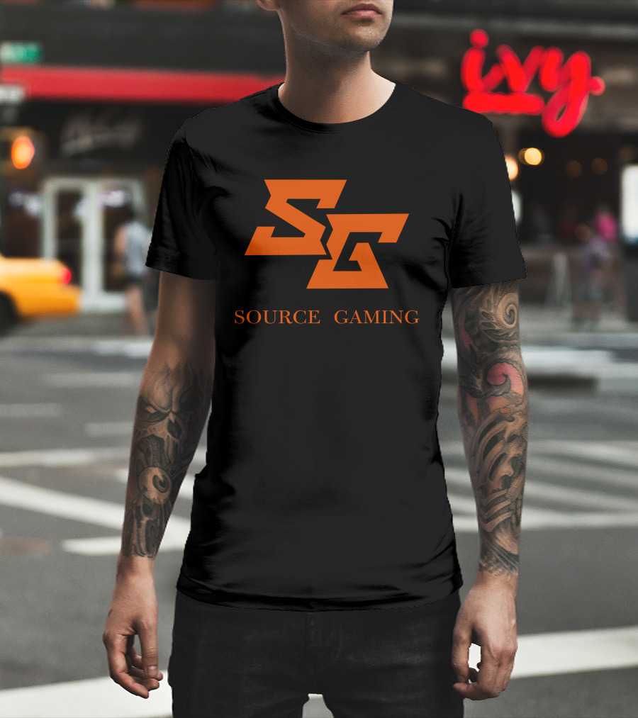 SG Source Gaming Bold Orange T-Shirt