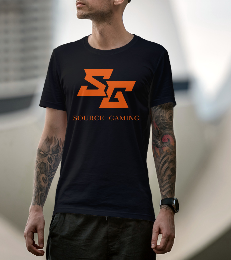 SG Source Gaming Bold Orange T-Shirt