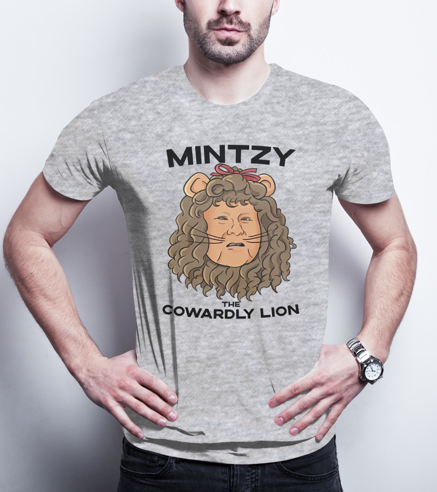 MINTZY The Cowardly Lion T-Shirt