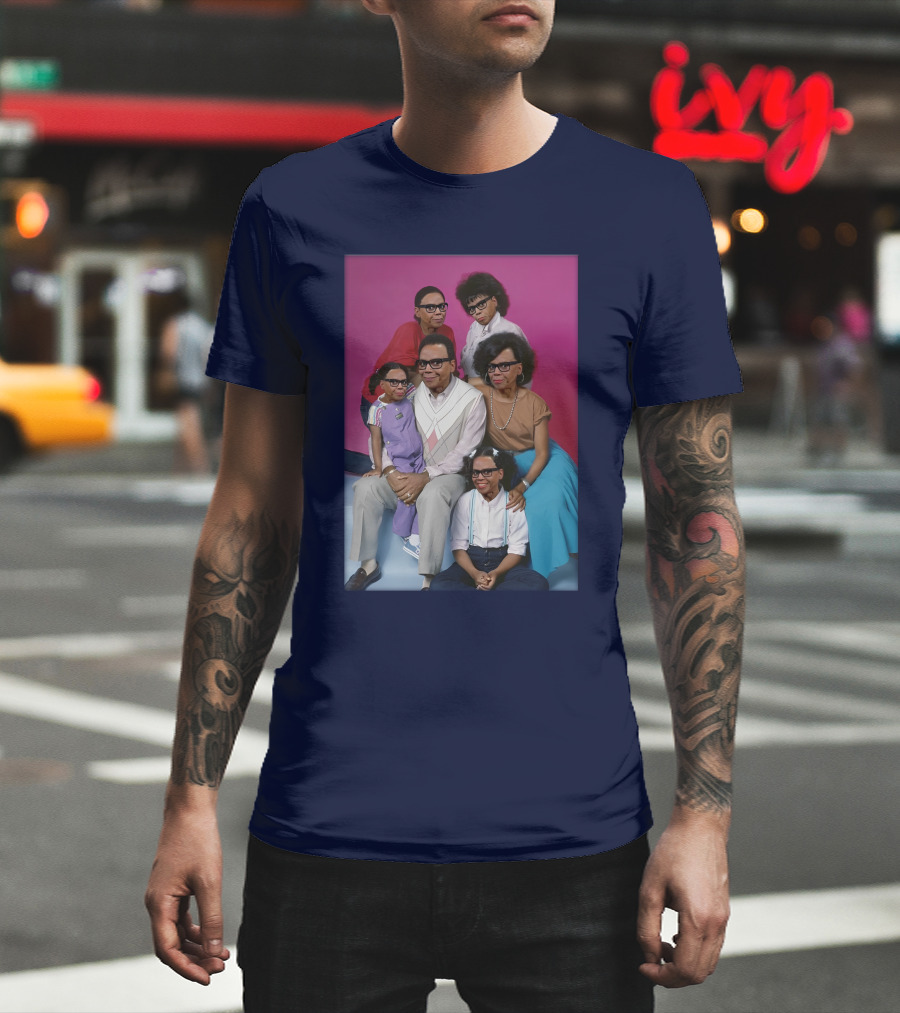 Keeping Up With The Ru's Family Portrait Multiface Glasses T-Shirt