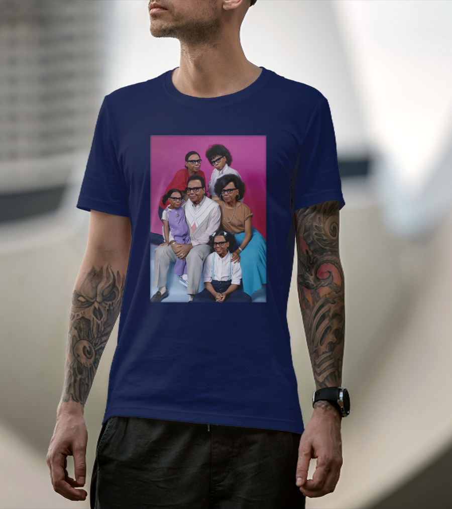 Keeping Up With The Ru's Family Portrait Multiface Glasses T-Shirt