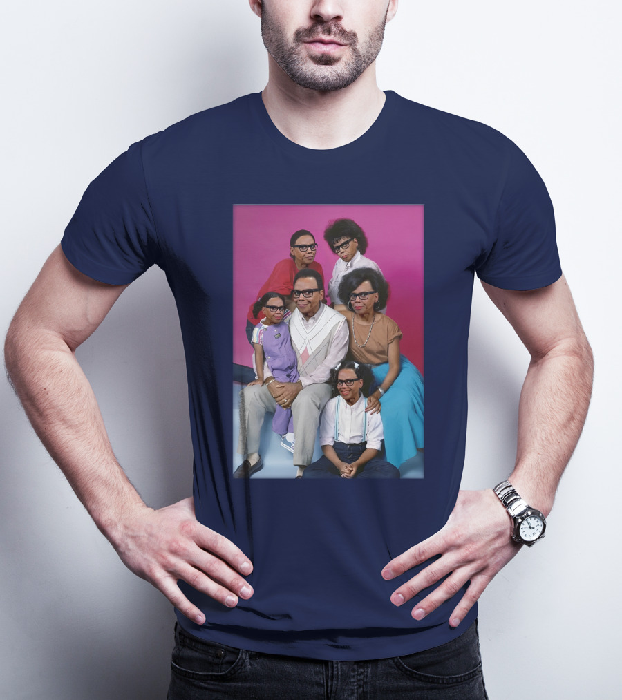 Keeping Up With The Ru's Family Portrait Multiface Glasses T-Shirt