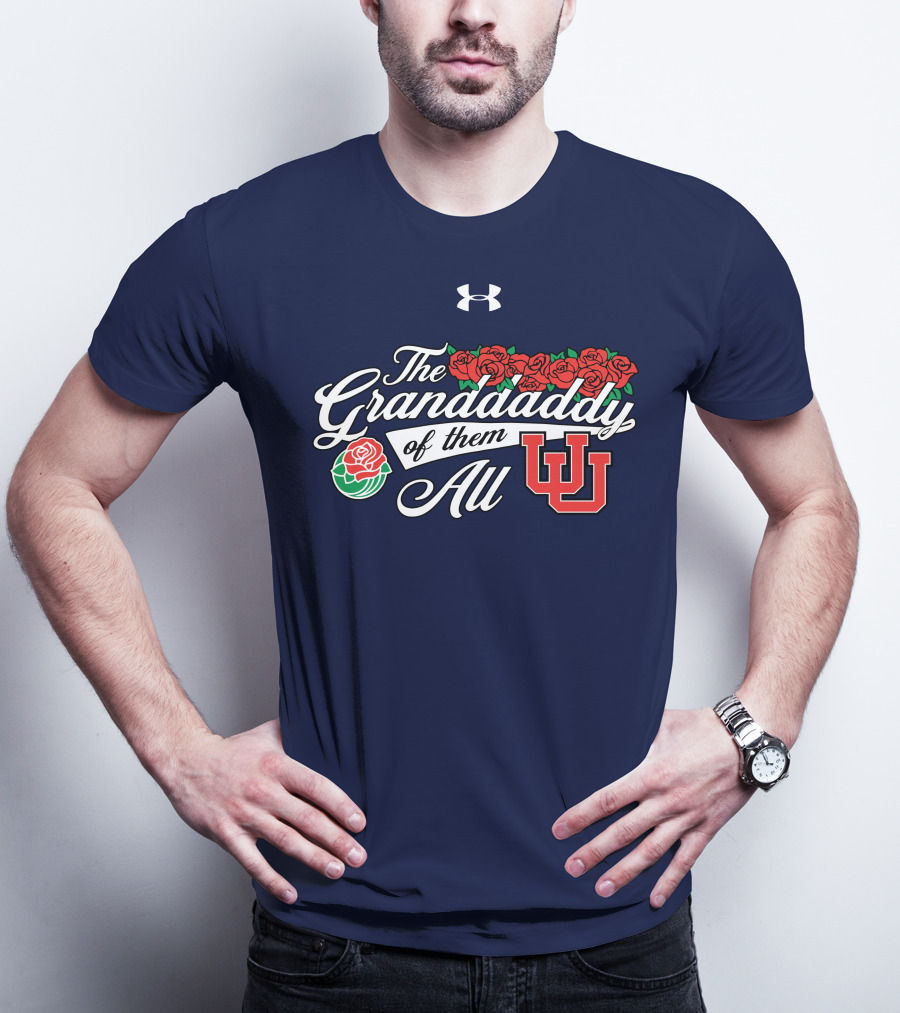 The Granddaddy Of Them All Utah Football Roses UW T-Shirt
