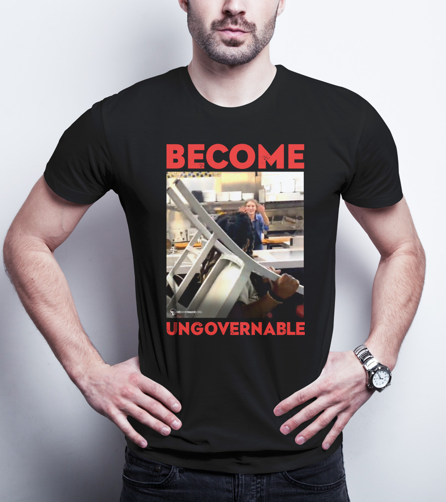 Become Ungovernable Waffle House Chair Incident T-Shirt