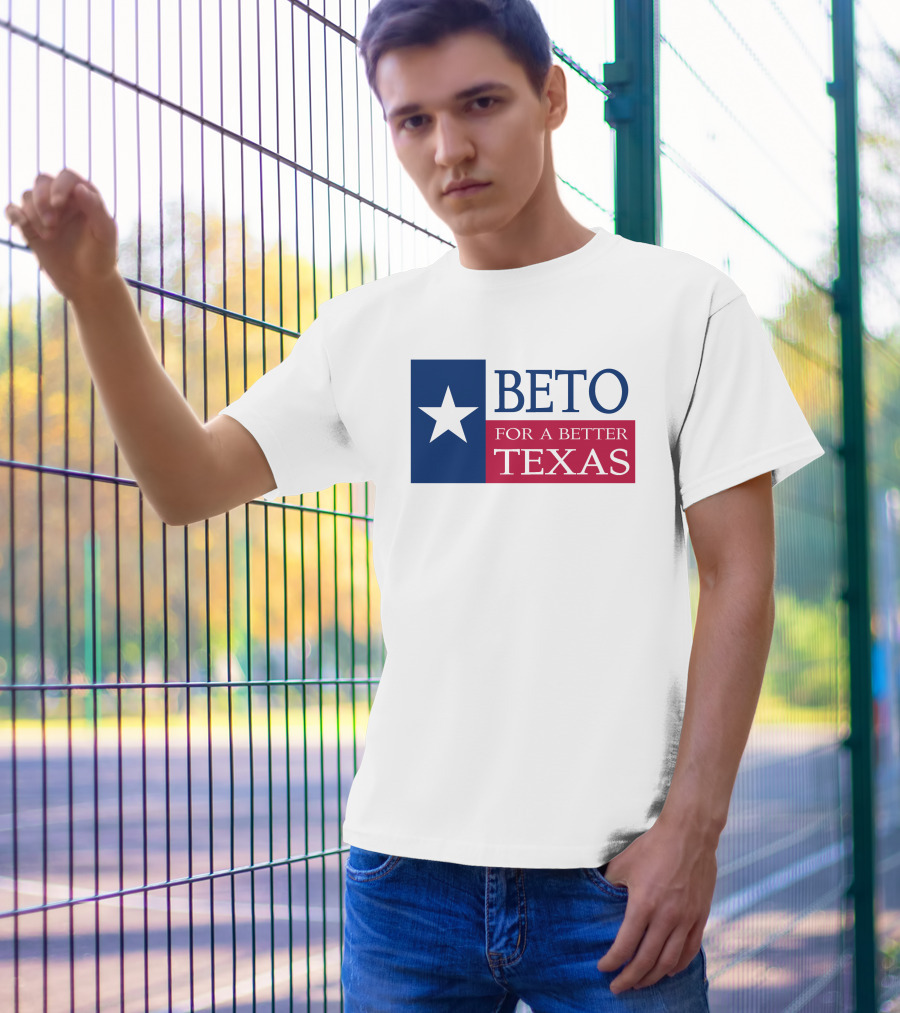 Beto For A Better Texas Star Flag T-Shirt