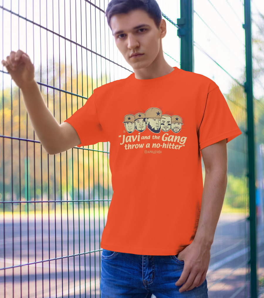 Apollohou Javi And The Gang Throw A No-Hitter Baseball T-Shirt