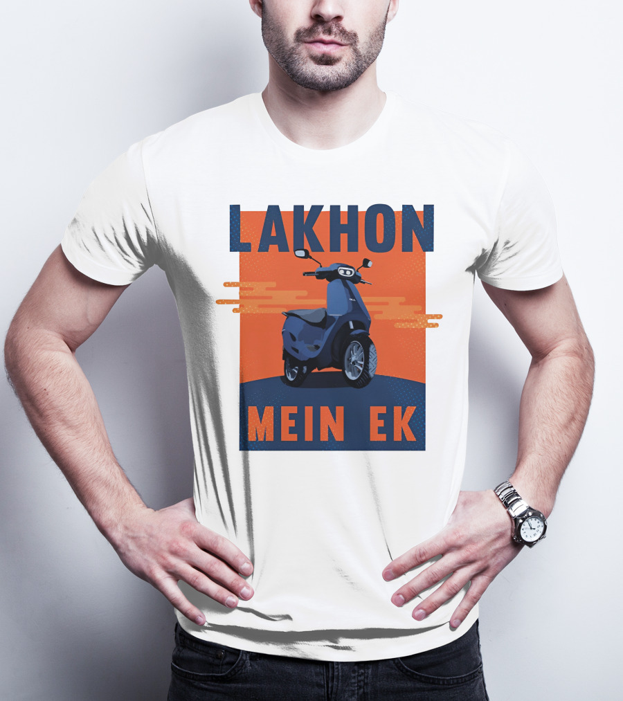 Lakhon Mein Ek Ola Electric Scooter T-Shirt