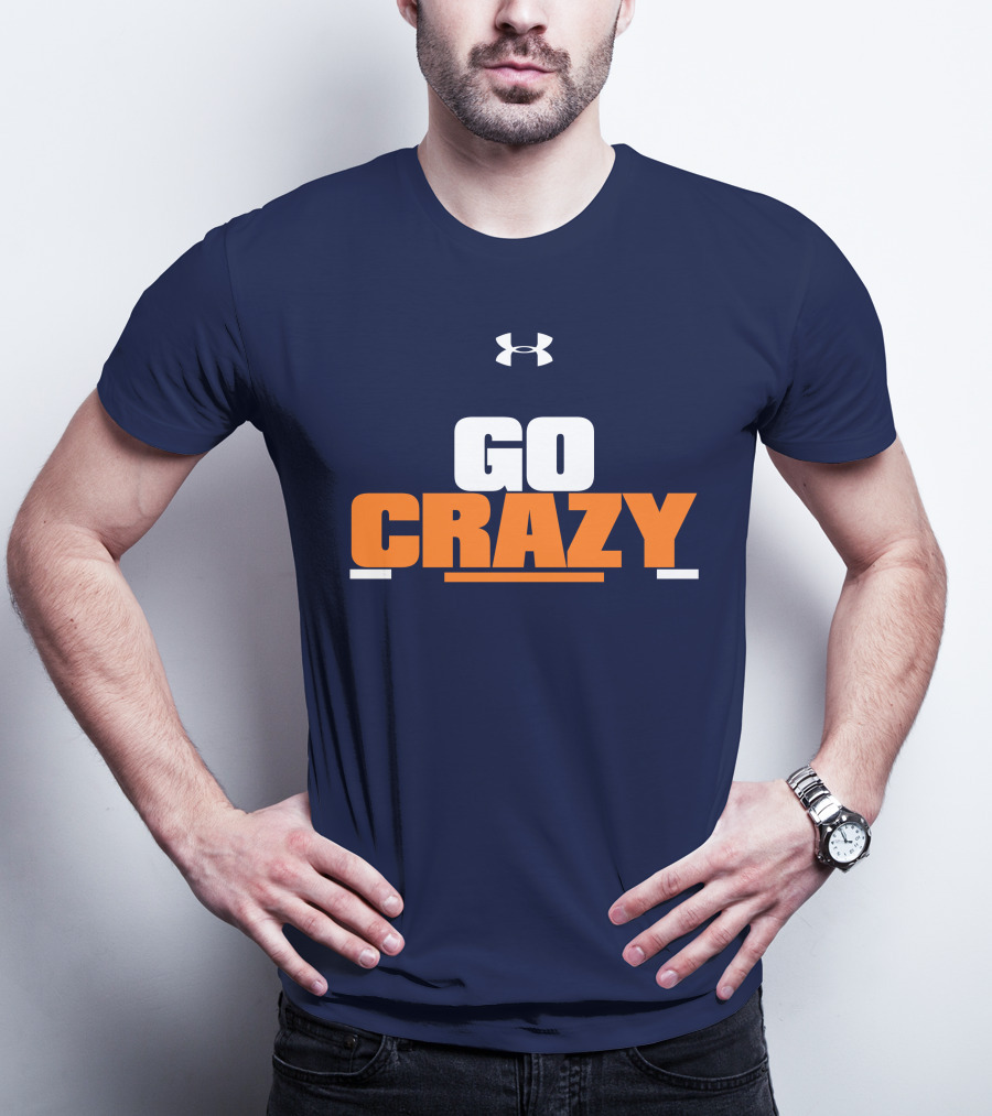 Cadillac Williams Wearing Under Armour Go Crazy T-Shirt