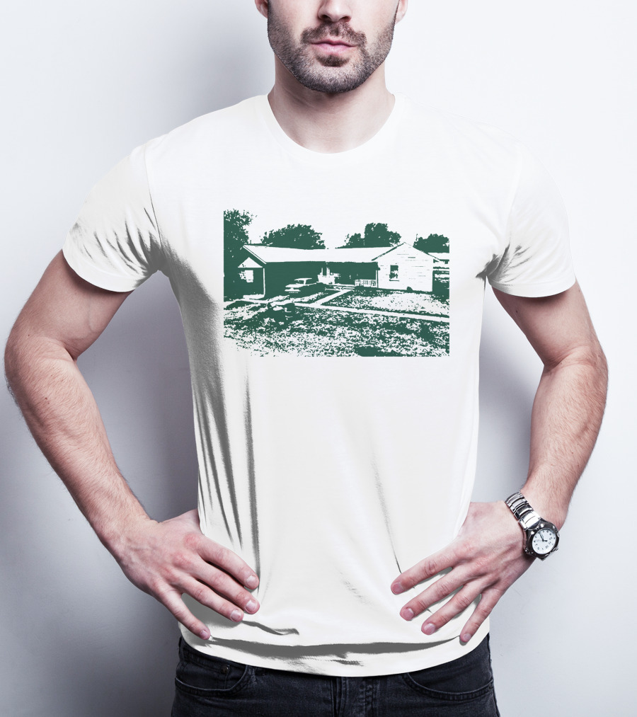 Deadair Store House Green Rustic Homestead T-Shirt
