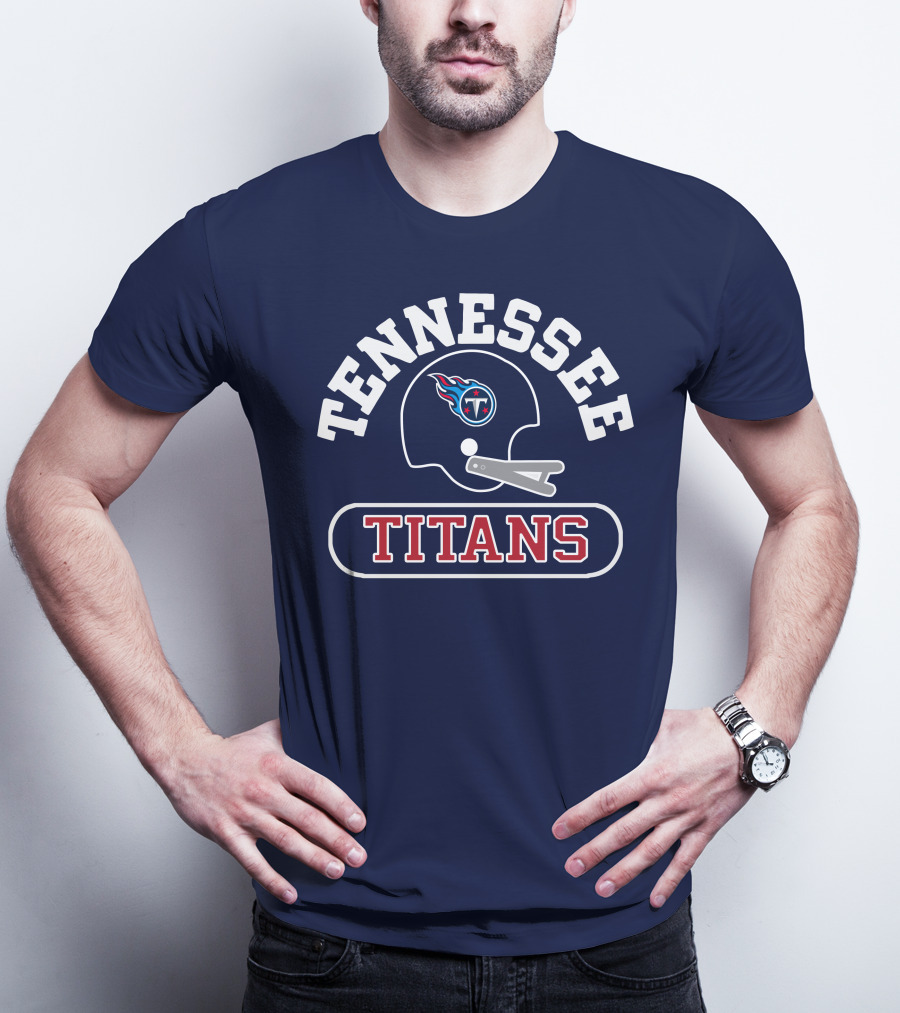 Jason Mccourty Tennessee Titans Helmet T-Shirt