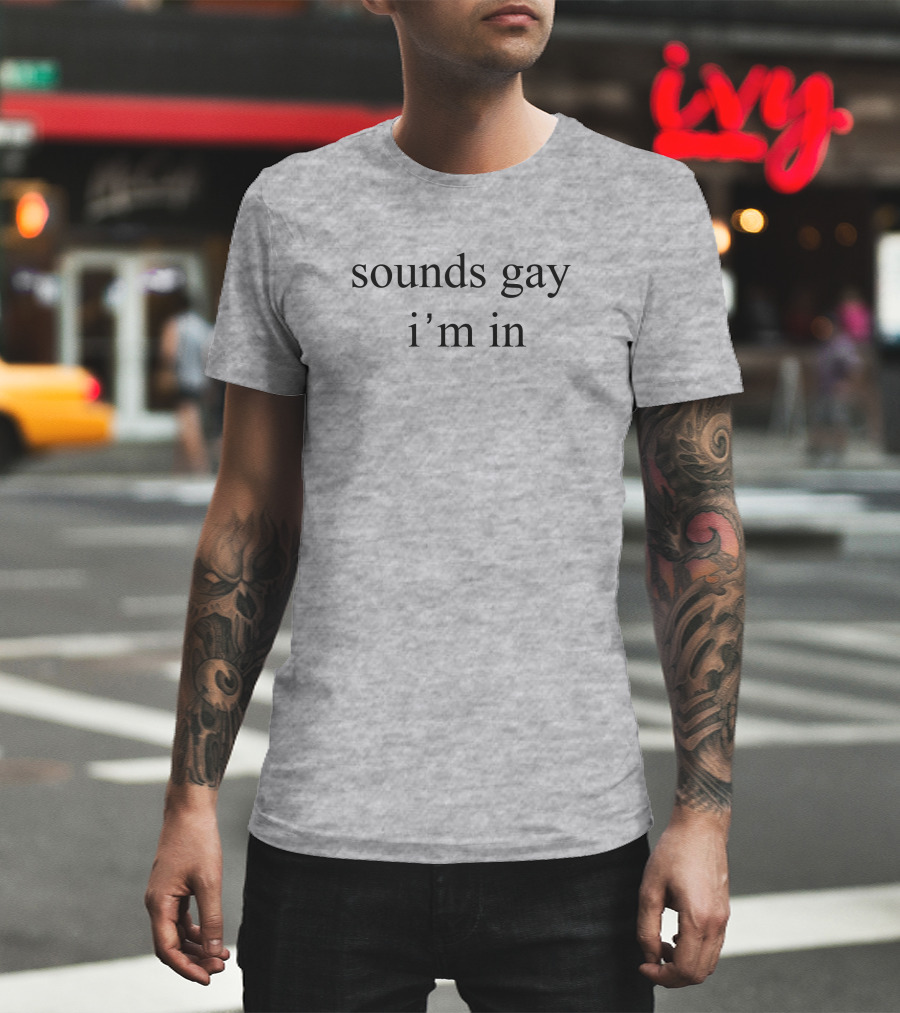 Donniedoesworld Sounds Gay I'm In T-Shirt