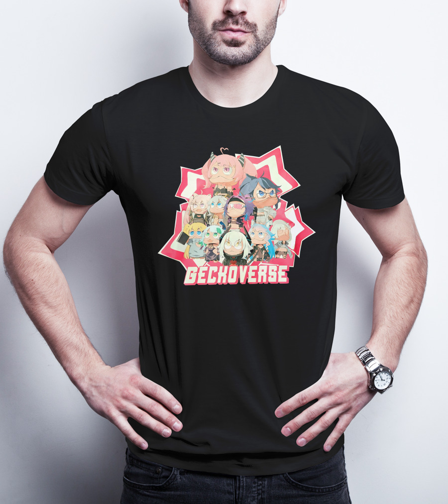 Mamavale Zentreya Geckoverse Animated Characters Compilation T-Shirt