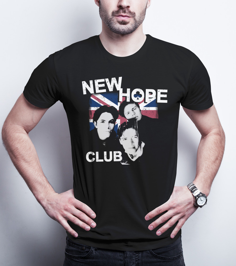 Newhopeclub Merch NHC Union Jack Faces T-Shirt