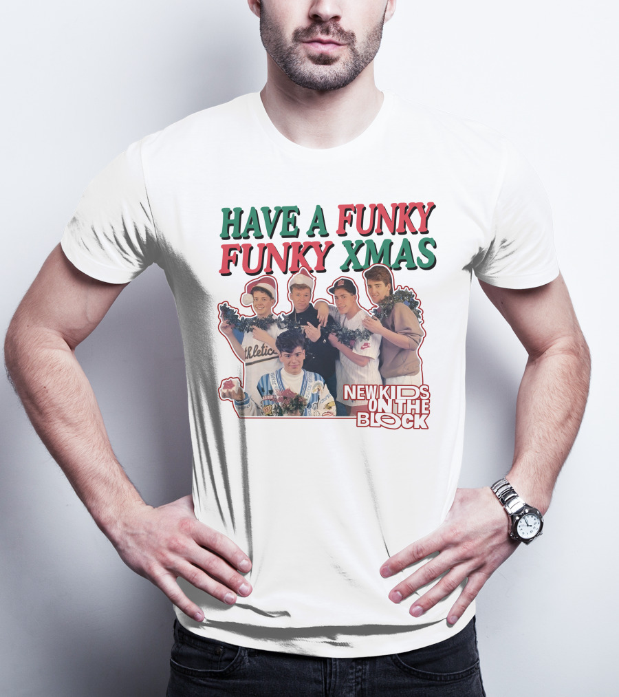 Have A Funky Funky Xmas New Kids On The Block T-Shirt