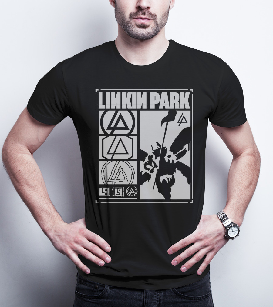 Linkin Park Logos Collection With Soldier T-Shirt