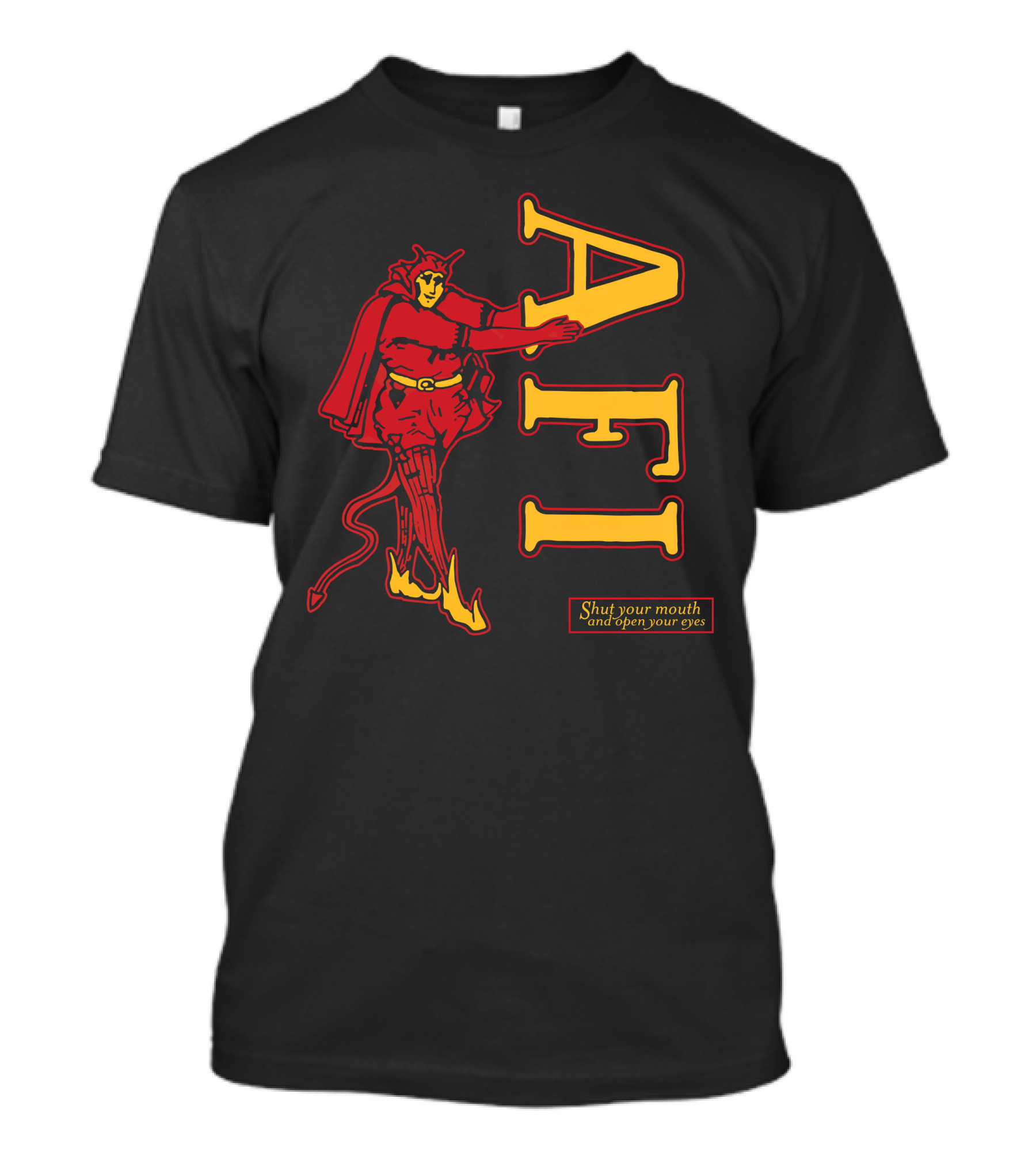 Afireinside Shop AFI Devil Shut Your Mouth And Open Your Eyes T-Shirt
