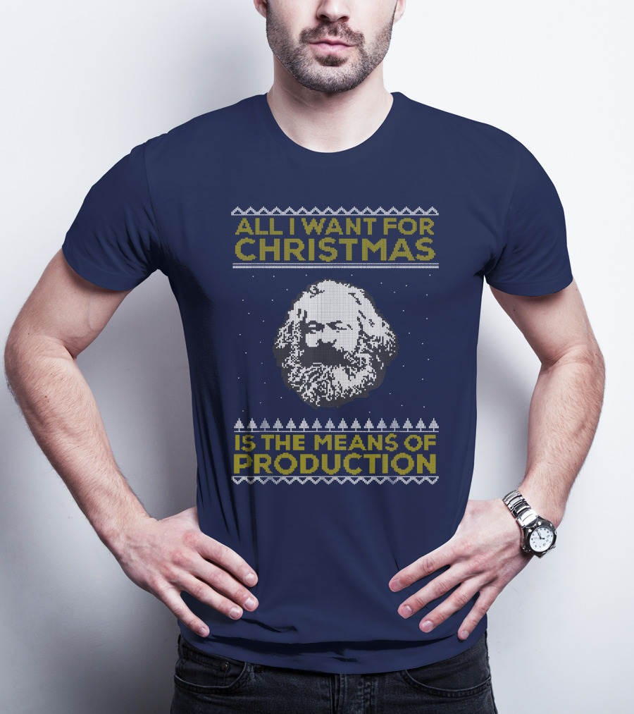 All I Want For Christmas Is The Means Of Production Floyd Shivambu T-Shirt