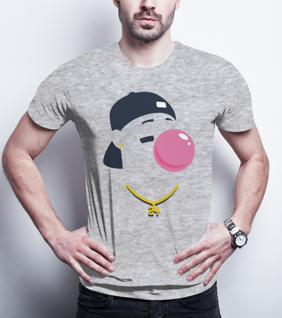 Your Favorite Player's Favorite Pl24er Iconic Style With Bubblegum And Cap T-Shirt