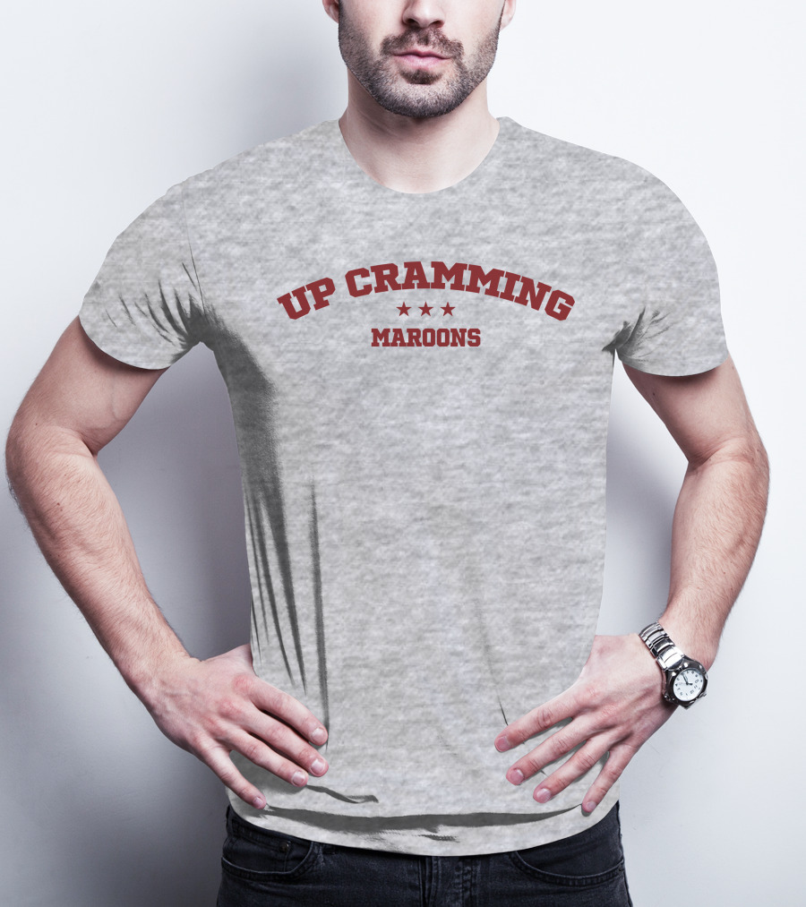 Up Cramming Maroons Stars T-Shirt