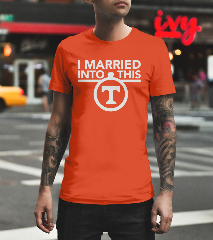 I Married Into This Tennessee Vols Champion T-Shirt
