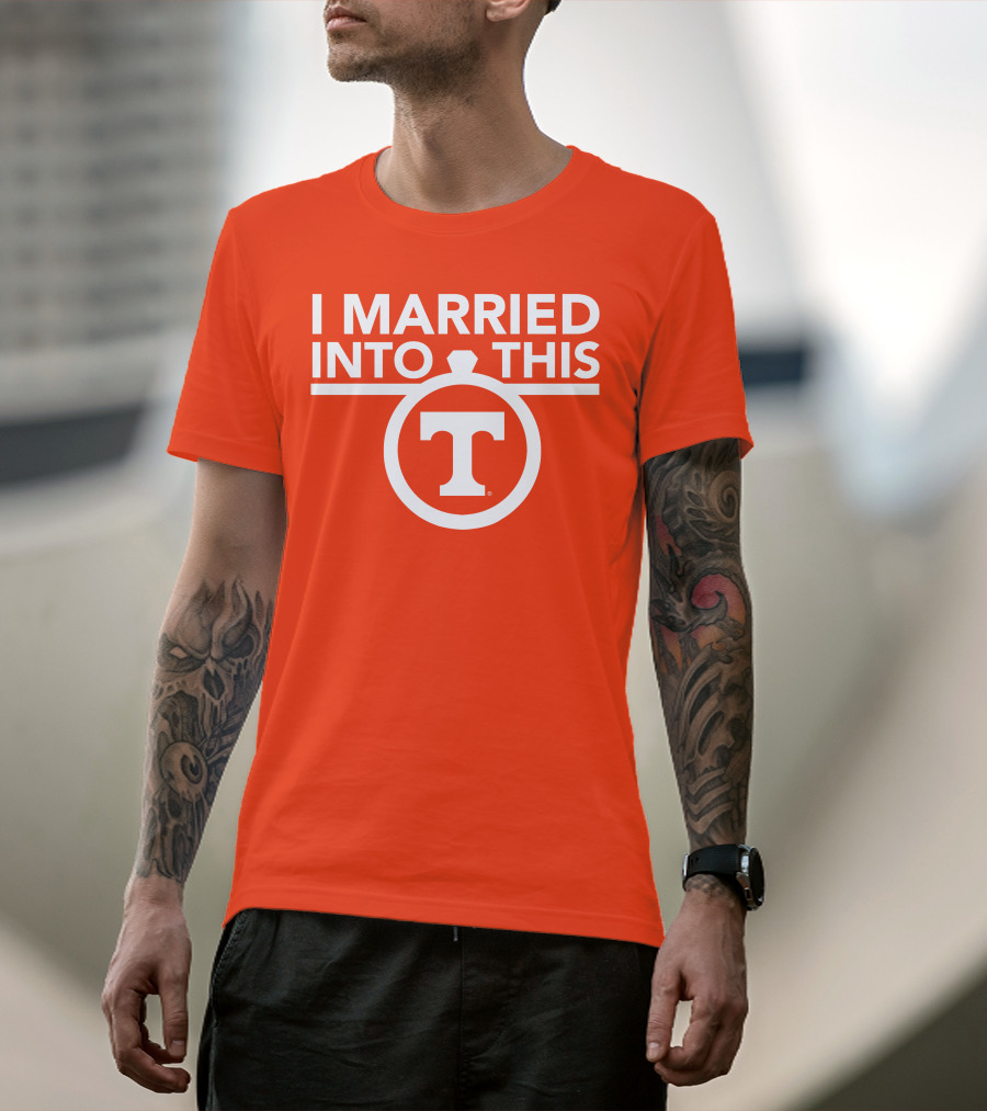 I Married Into This Tennessee Vols Champion T-Shirt