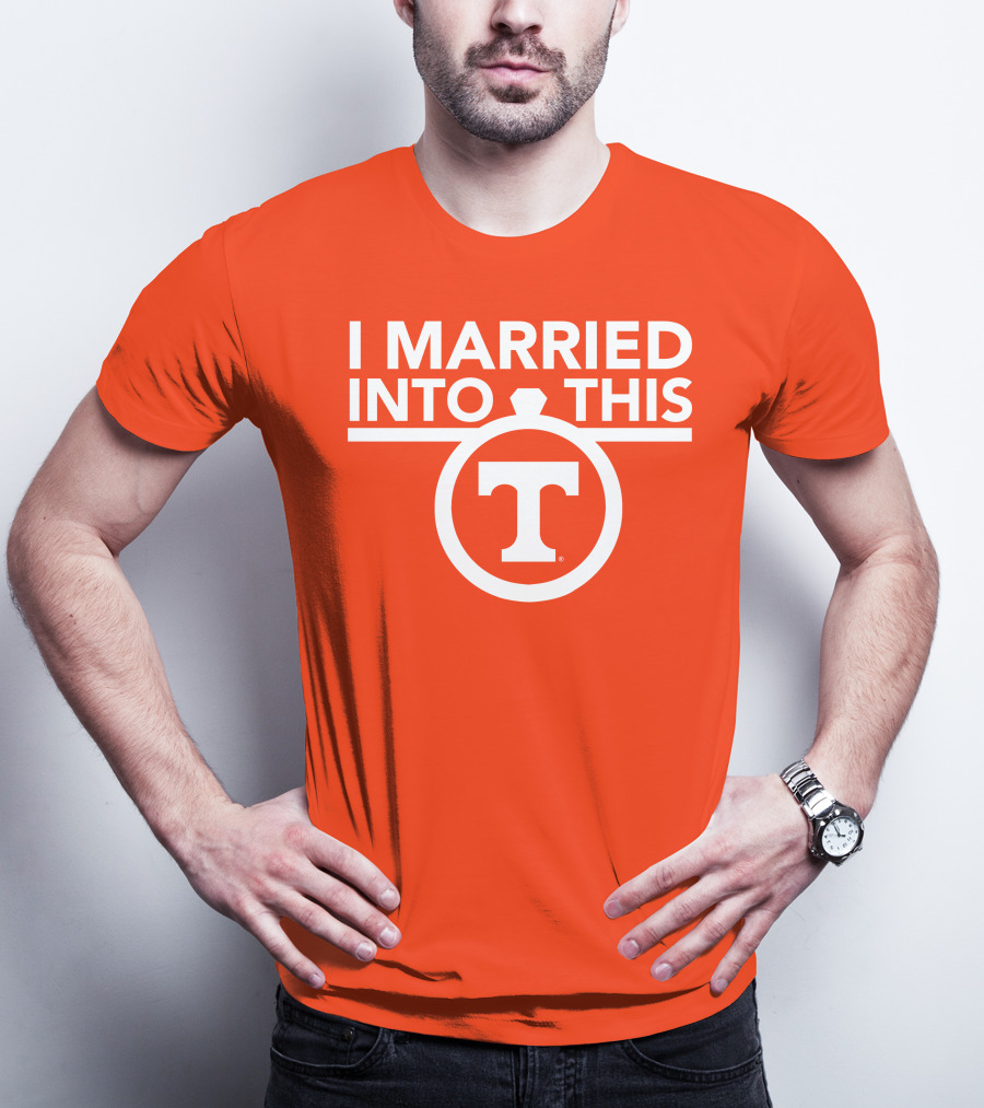 I Married Into This Tennessee Vols Champion T-Shirt
