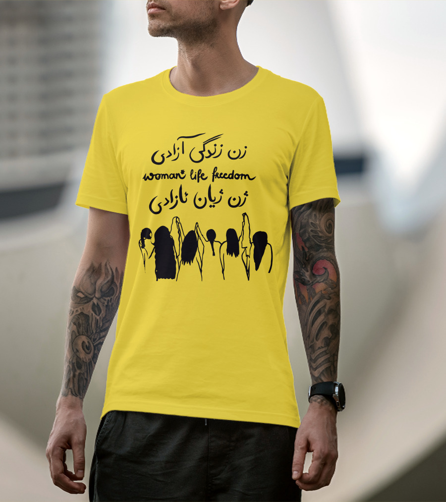 Thehouseofpod Woman Life Freedom زن زندگی آزادی زن ژیان ئازادی T-Shirt