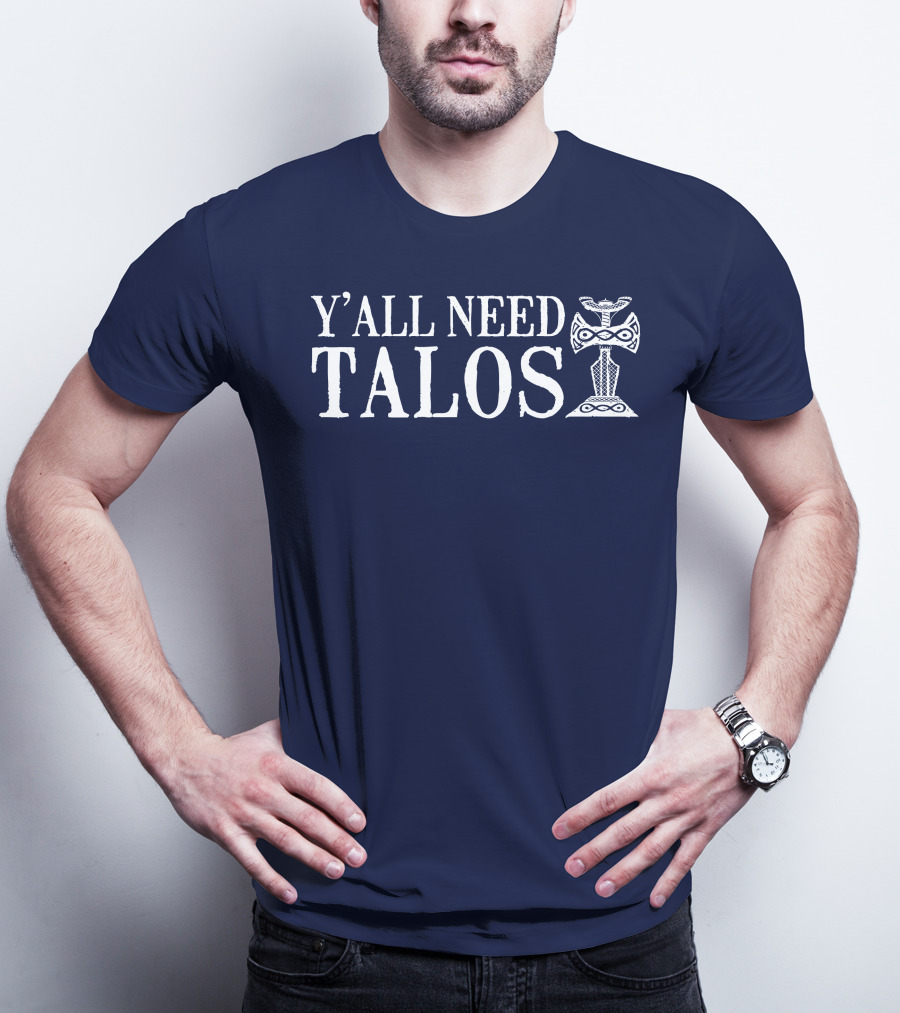 Y'All Need Talos Pantaloonzzz Nordic Symbol T-Shirt