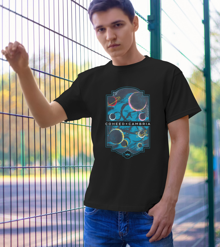 Coheed And Cambria Cosmic Planets And Space T-Shirt