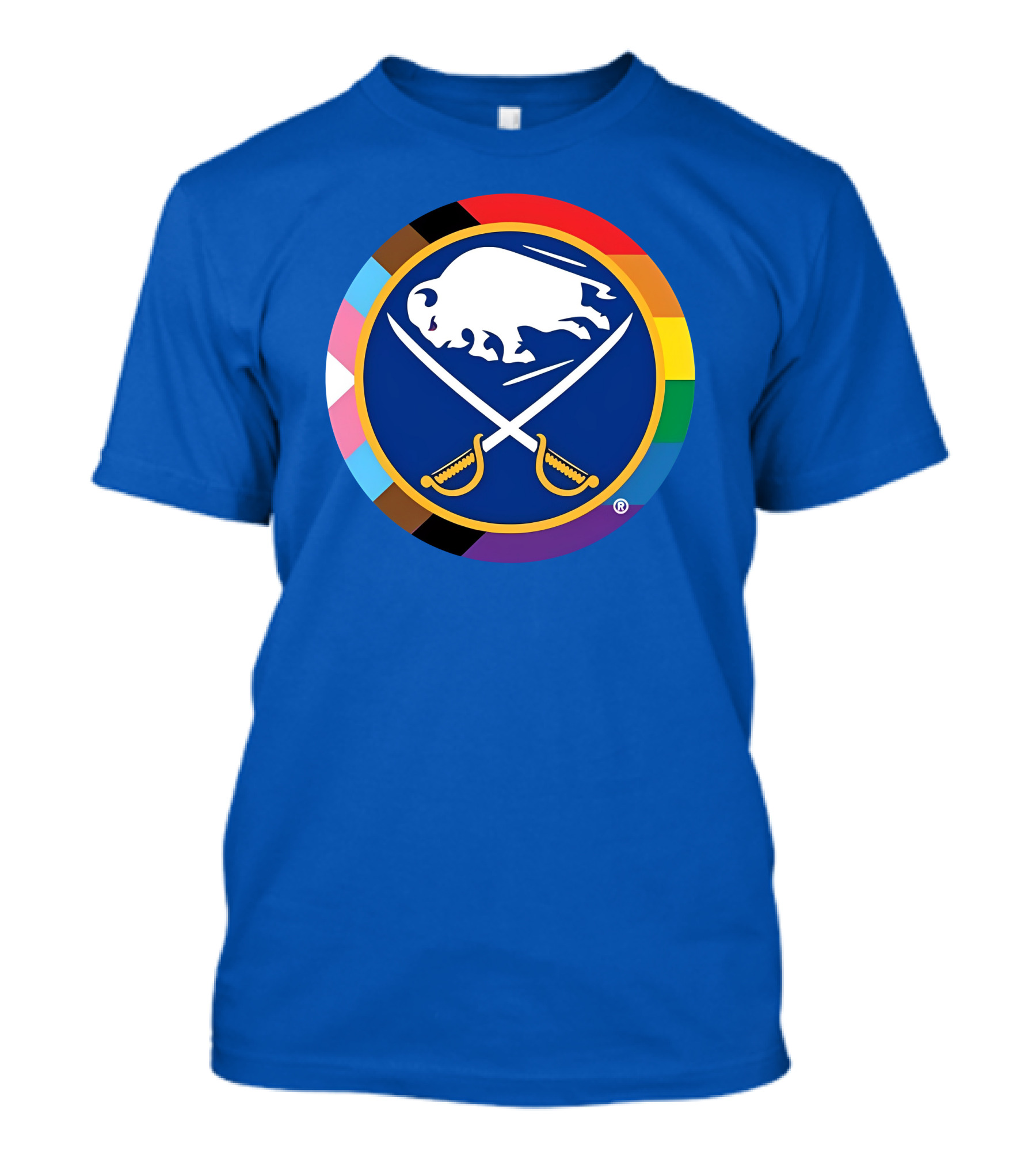 Buffalo Sabres Inclusive Pride Colors T-Shirt