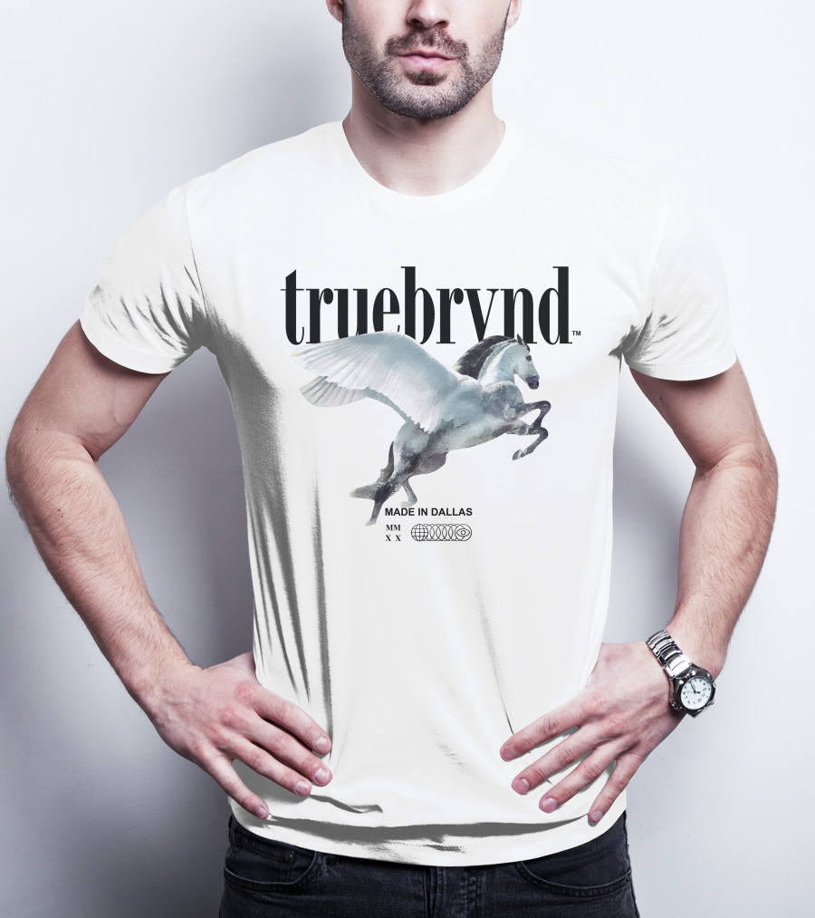 Truebrvnd Made In Dallas Pegasus T-Shirt