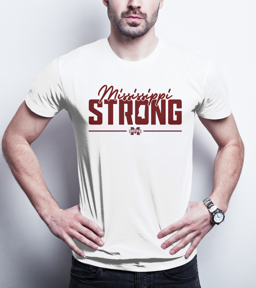 Mississippi Strong Mississippi State Baseball T-Shirt
