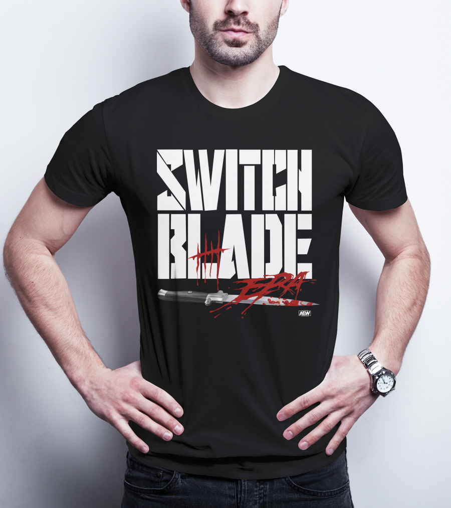 Switch Blade Era AEW Knife T-Shirt